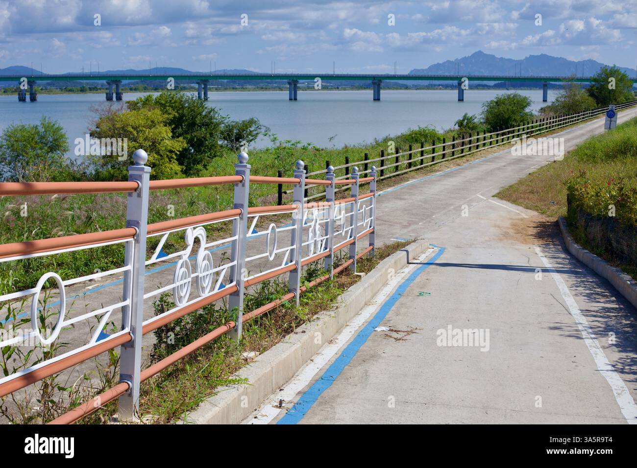 South korean cycling paths hi-res stock photography and images - Alamy