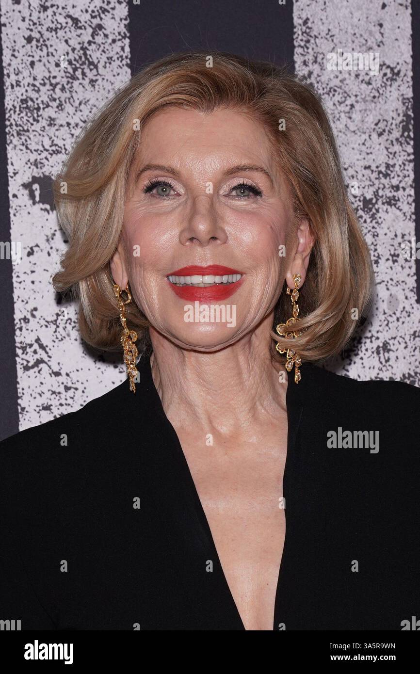 Ny. 23rd Mar, 2025. Christine Baranski in attendance for OTHELLO ...