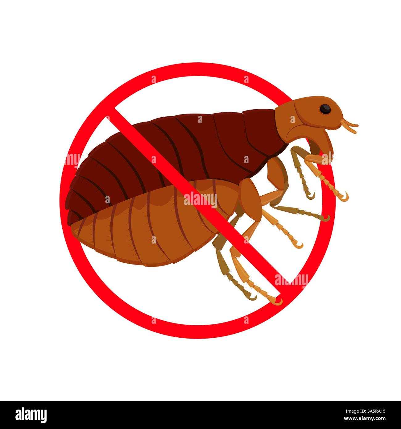 Stop fleas, anti parasite treatment for dogs and cats Stock Vector Image & Art - Alamy
