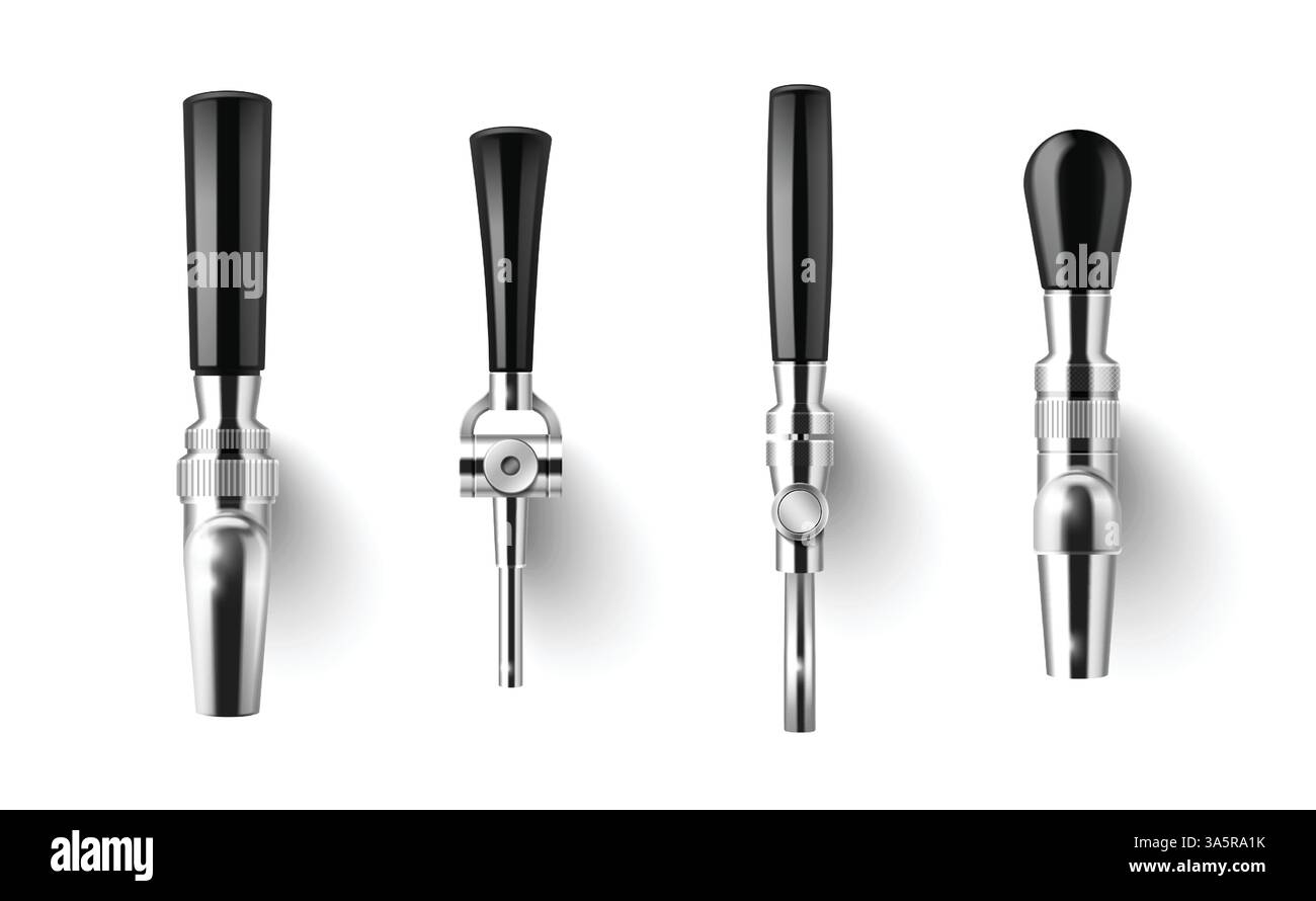 Shiny levers Stock Vector Images - Alamy