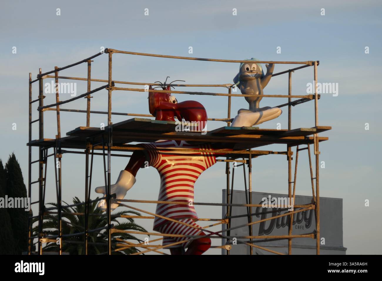 Los Angeles, California, USA 22nd March 2025 Rocky and Bullwinkle ...