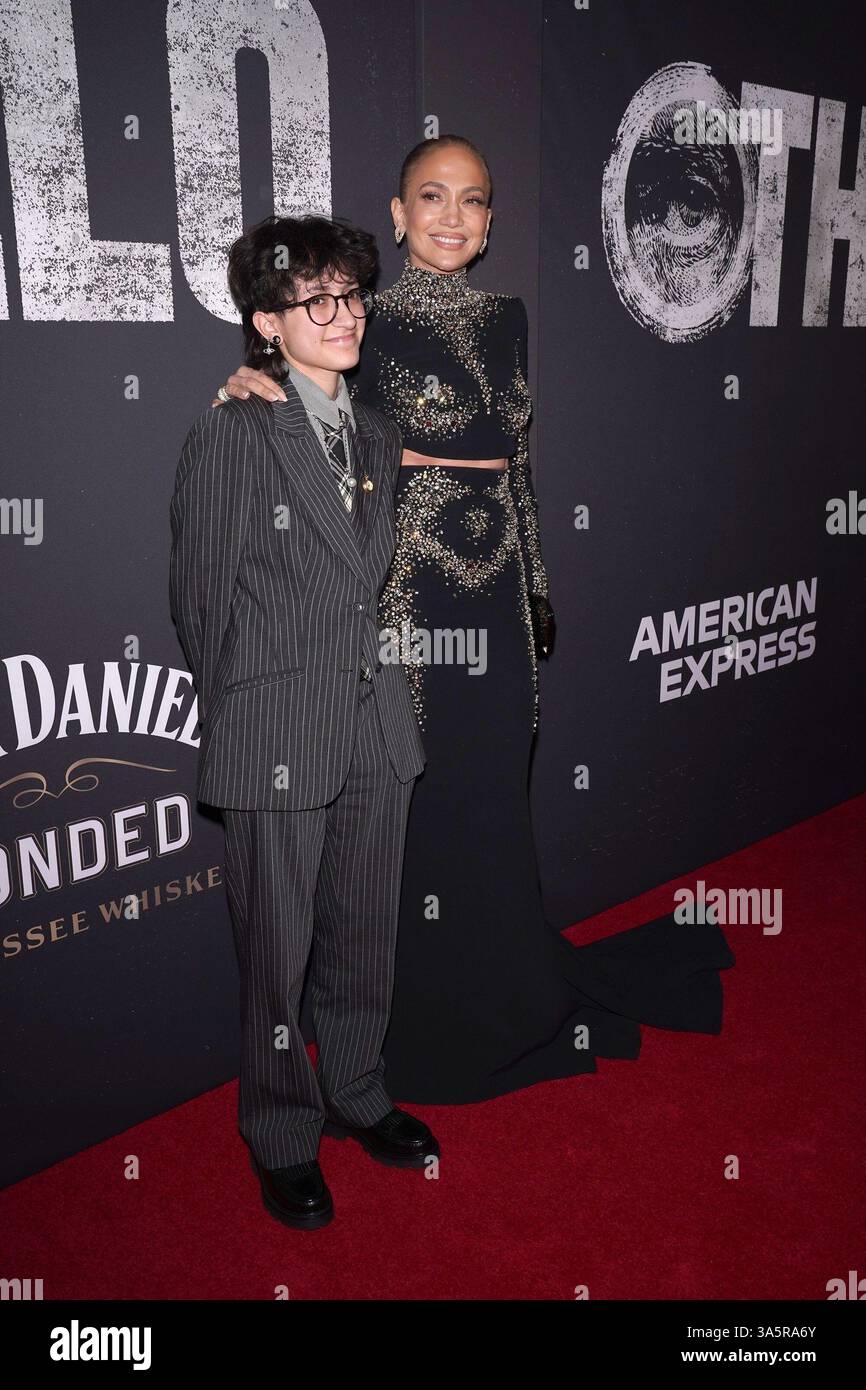 Ny. 23rd Mar, 2025. Emme Maribel Muñiz, Jennifer Lopez in attendance ...