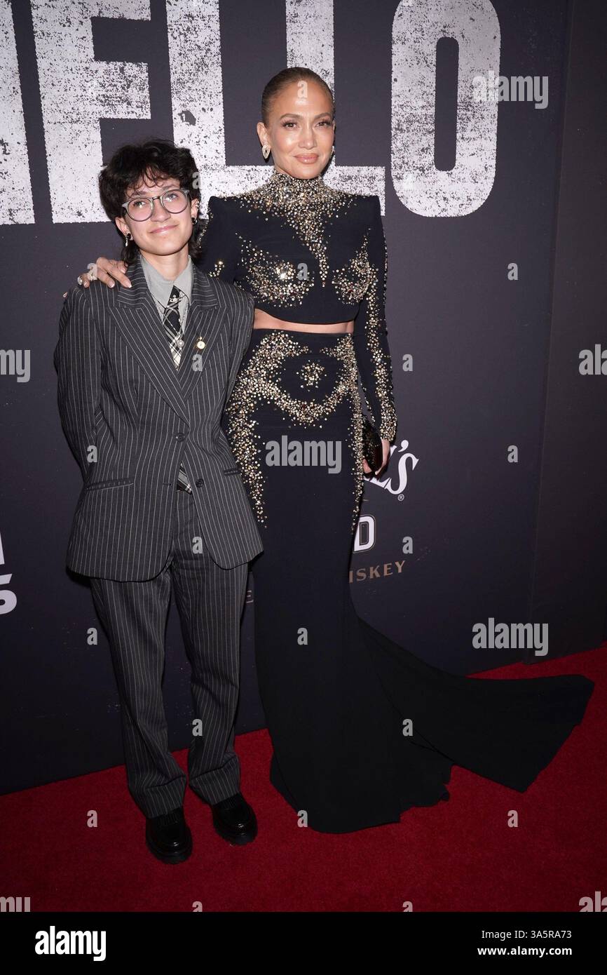 Ny. 23rd Mar, 2025. Emme Maribel Muñiz, Jennifer Lopez in attendance ...