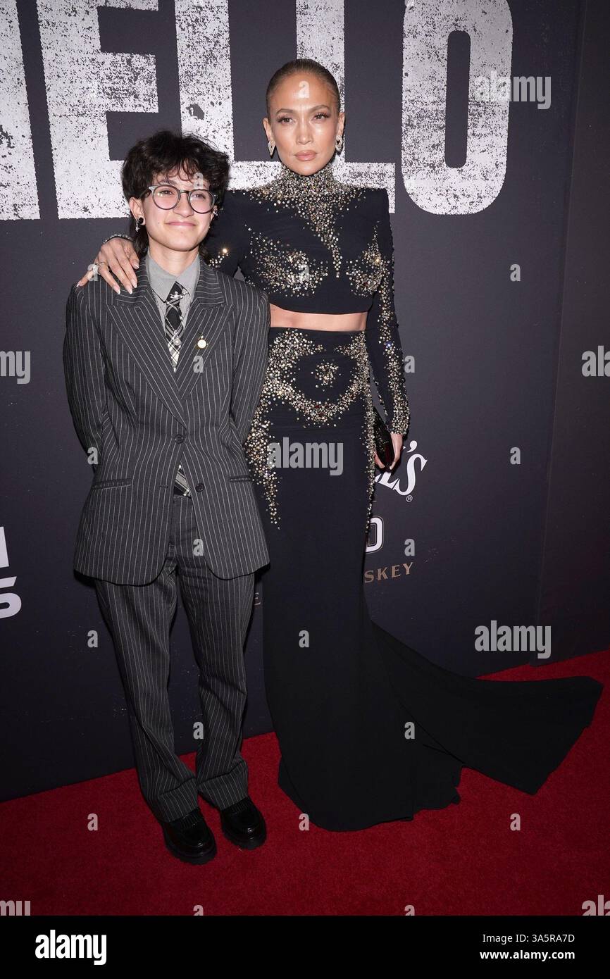 Ny. 23rd Mar, 2025. Emme Maribel Muñiz, Jennifer Lopez in attendance ...