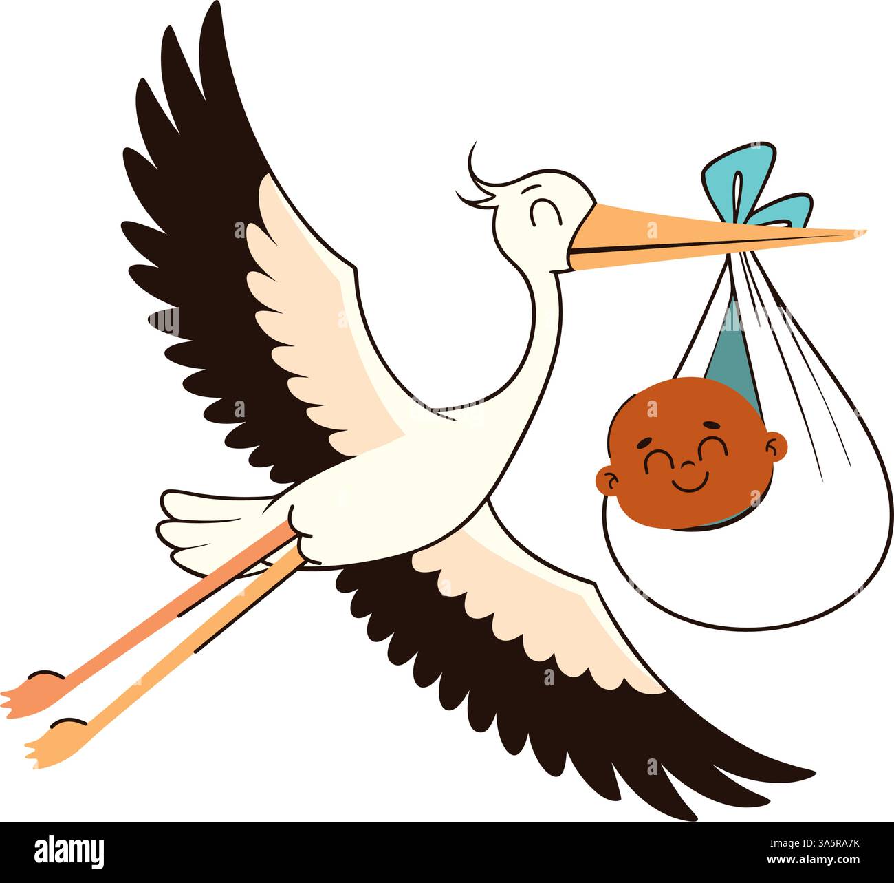 baby delivery girl Stock Vector Image & Art - Alamy