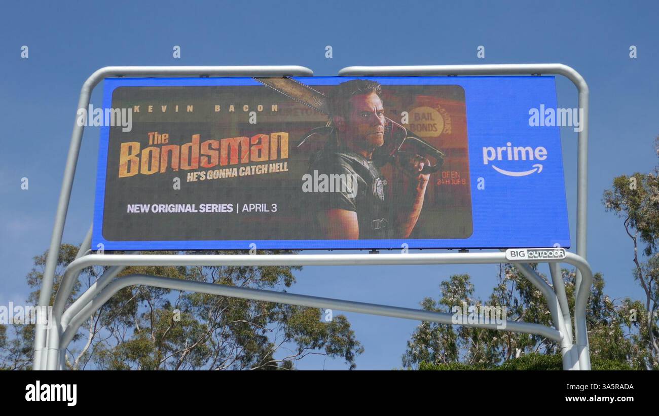 Los Angeles, California, USA 22nd March 2025 Kevin Bacon The Bondsman ...