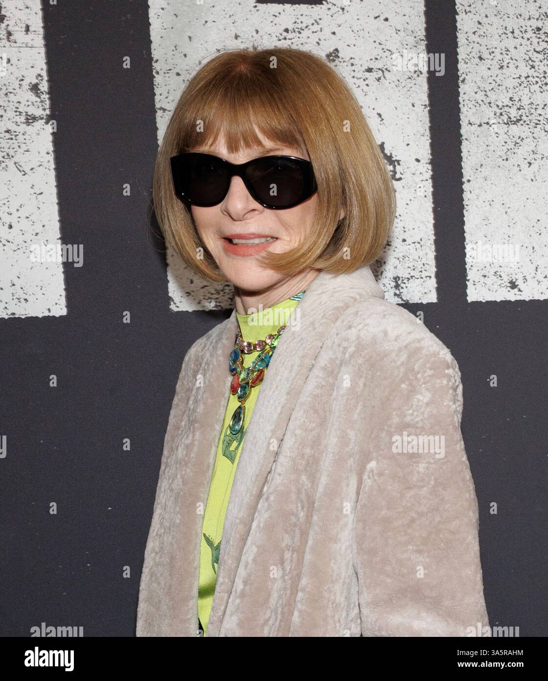 Anna Wintour attends the Broadway opening night of William Shakespeare ...