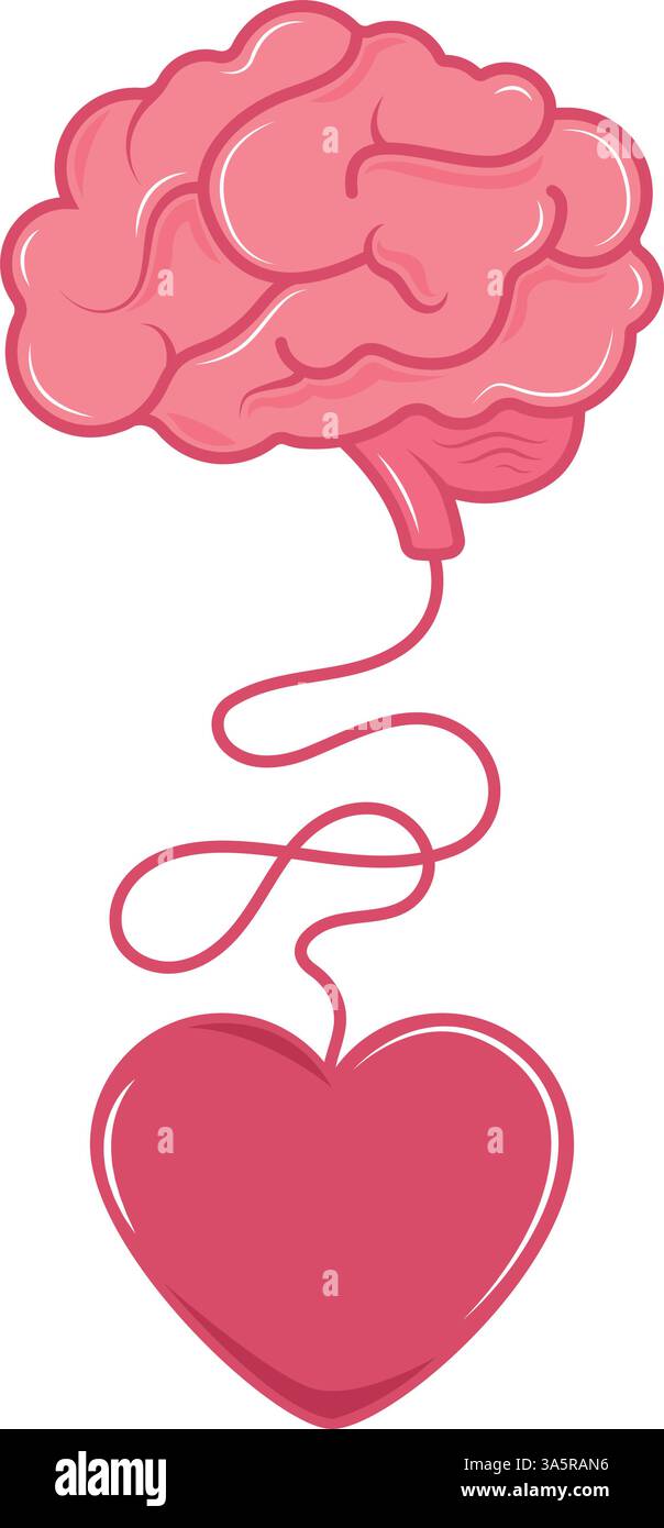 heart mind connection Stock Vector Image & Art - Alamy