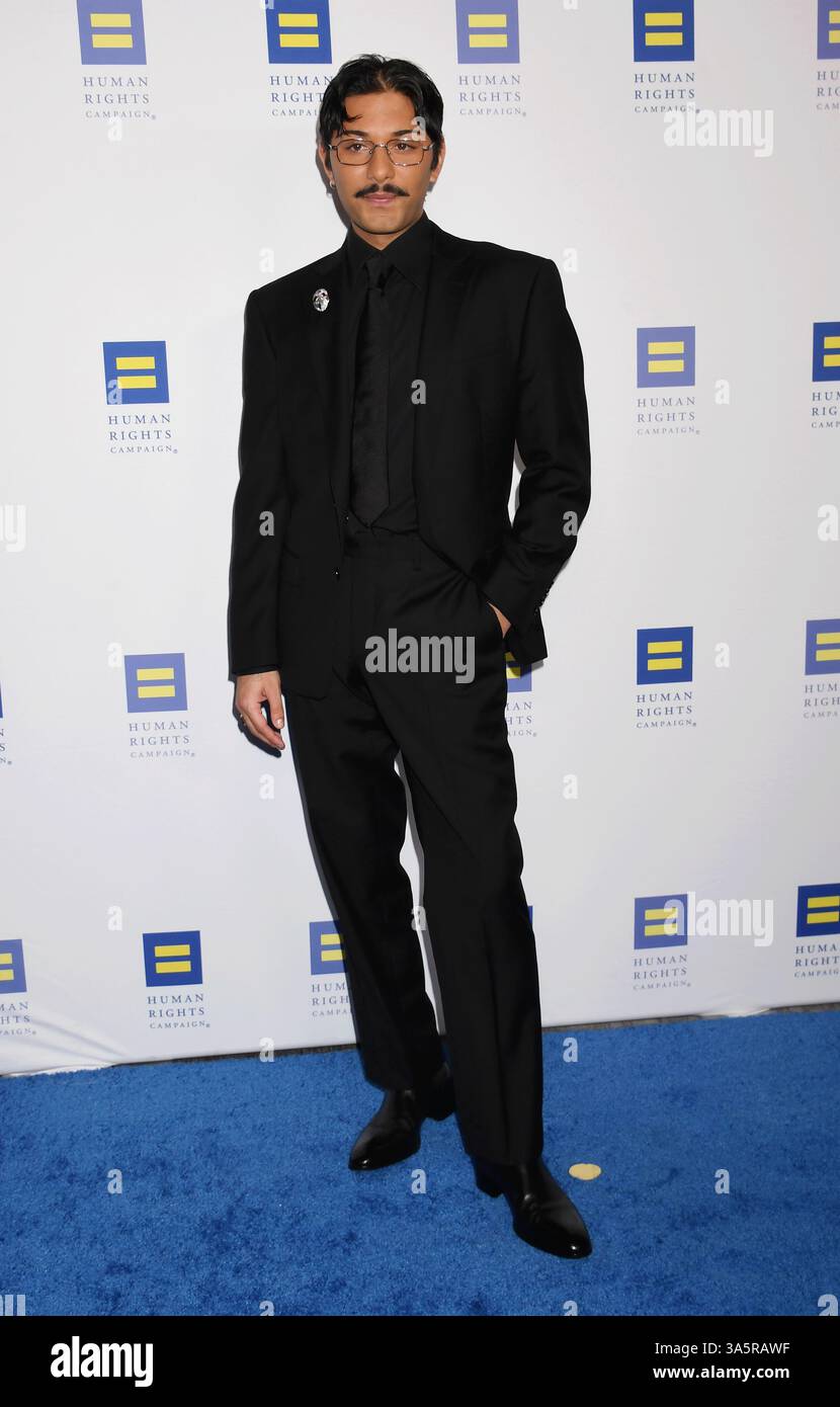 LOS ANGELES, CALIFORNIA - MARCH 22: Mark Indelicato attends the Human ...