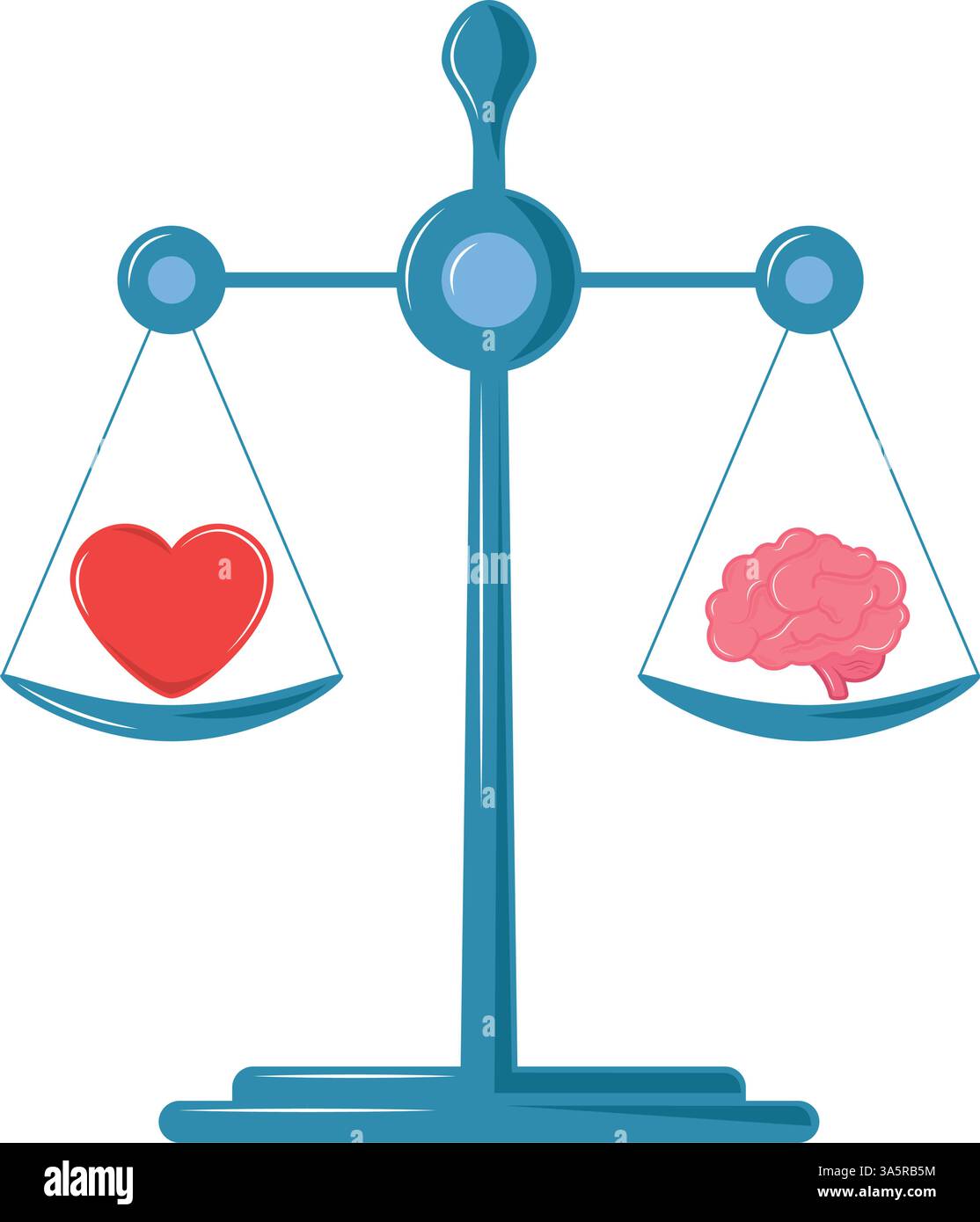 heart mind balance Stock Vector Image & Art - Alamy