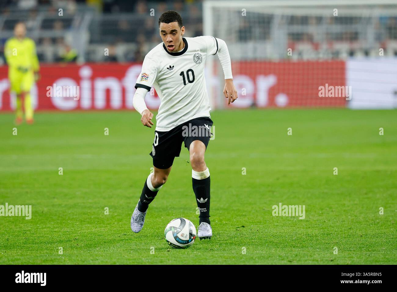 Dortmund, Ger. 23rd Mar, 2025. im Bild: Jamal Musiala (Deutschland, 10 ...