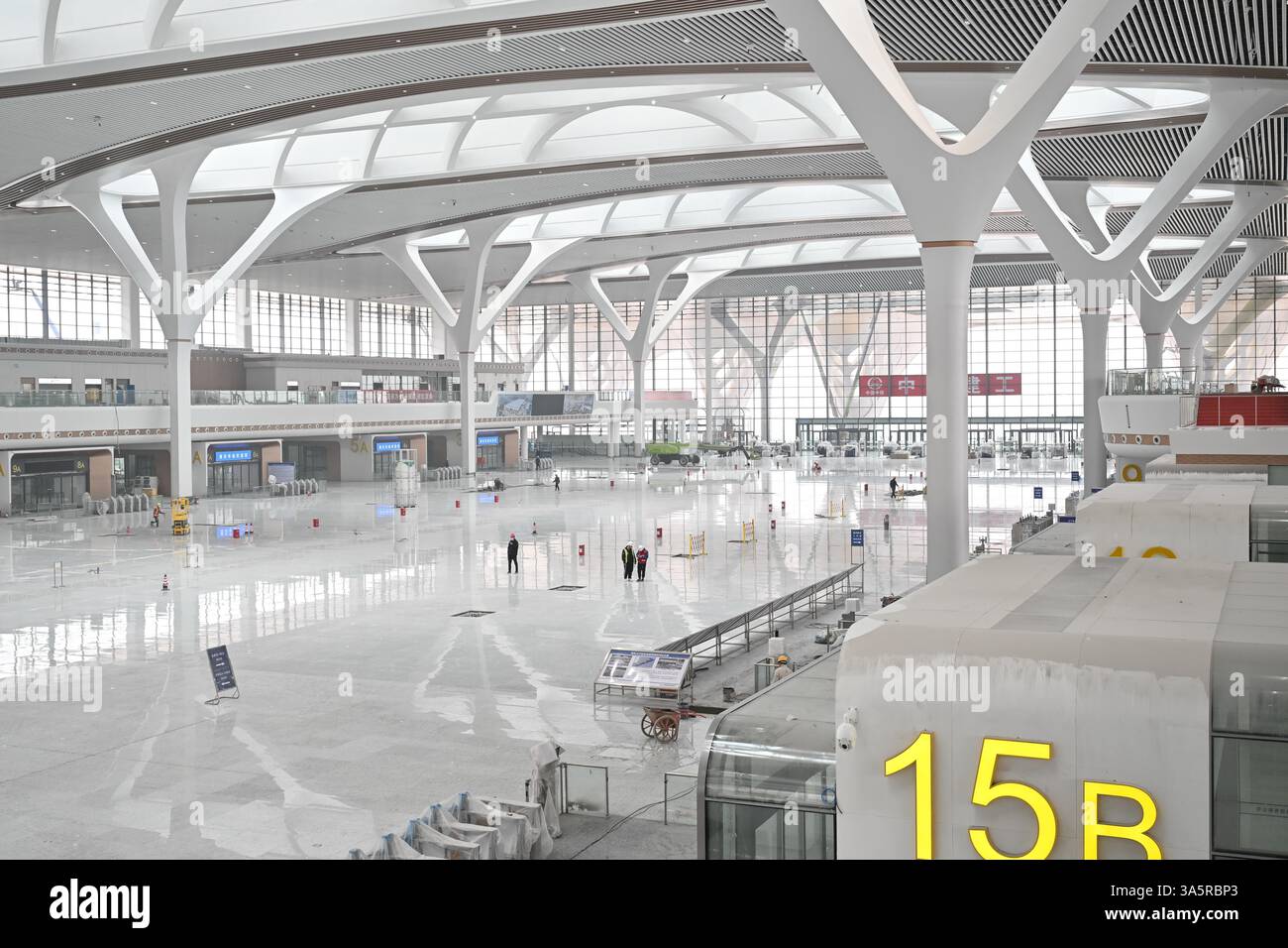 **CHINESE MAINLAND, HONG KONG, MACAU AND TAIWAN OUT** An interior view ...