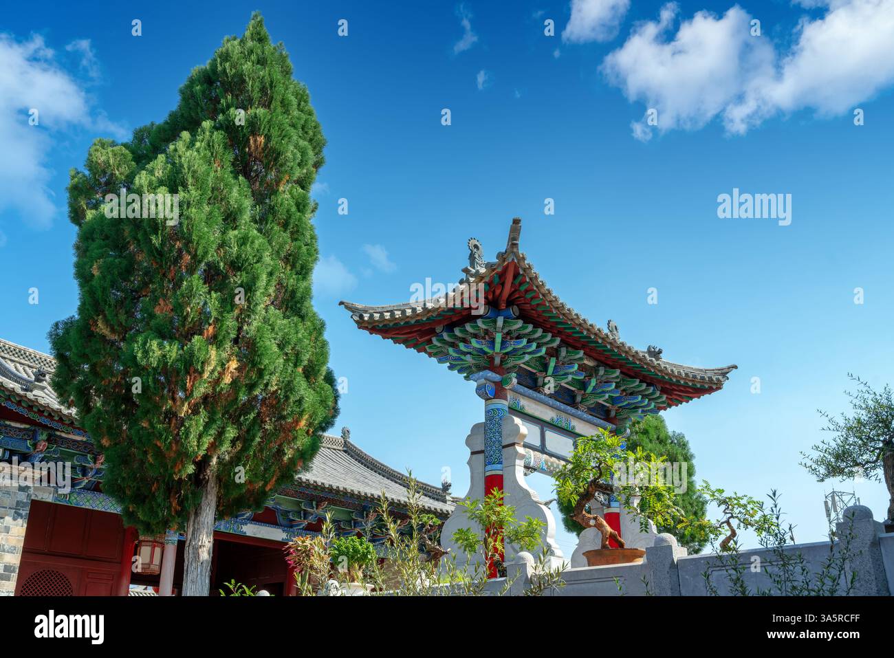 Historic buildings in Jianshui Ancient City, Yunnan, China Stock Photo ...