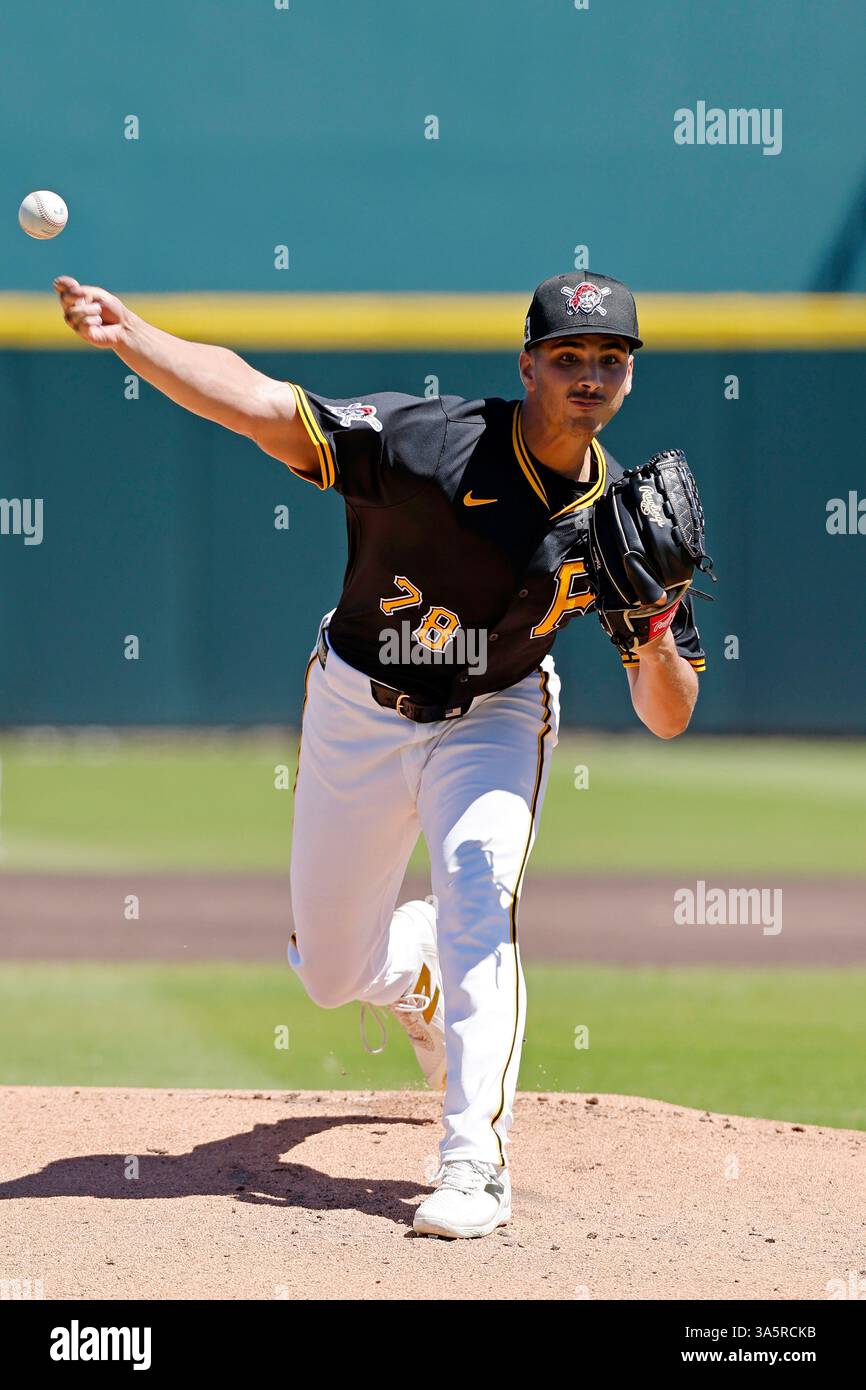 BRADENTON, FL - MARCH 18: Pittsburgh Pirates pitcher Thomas Harrington ...