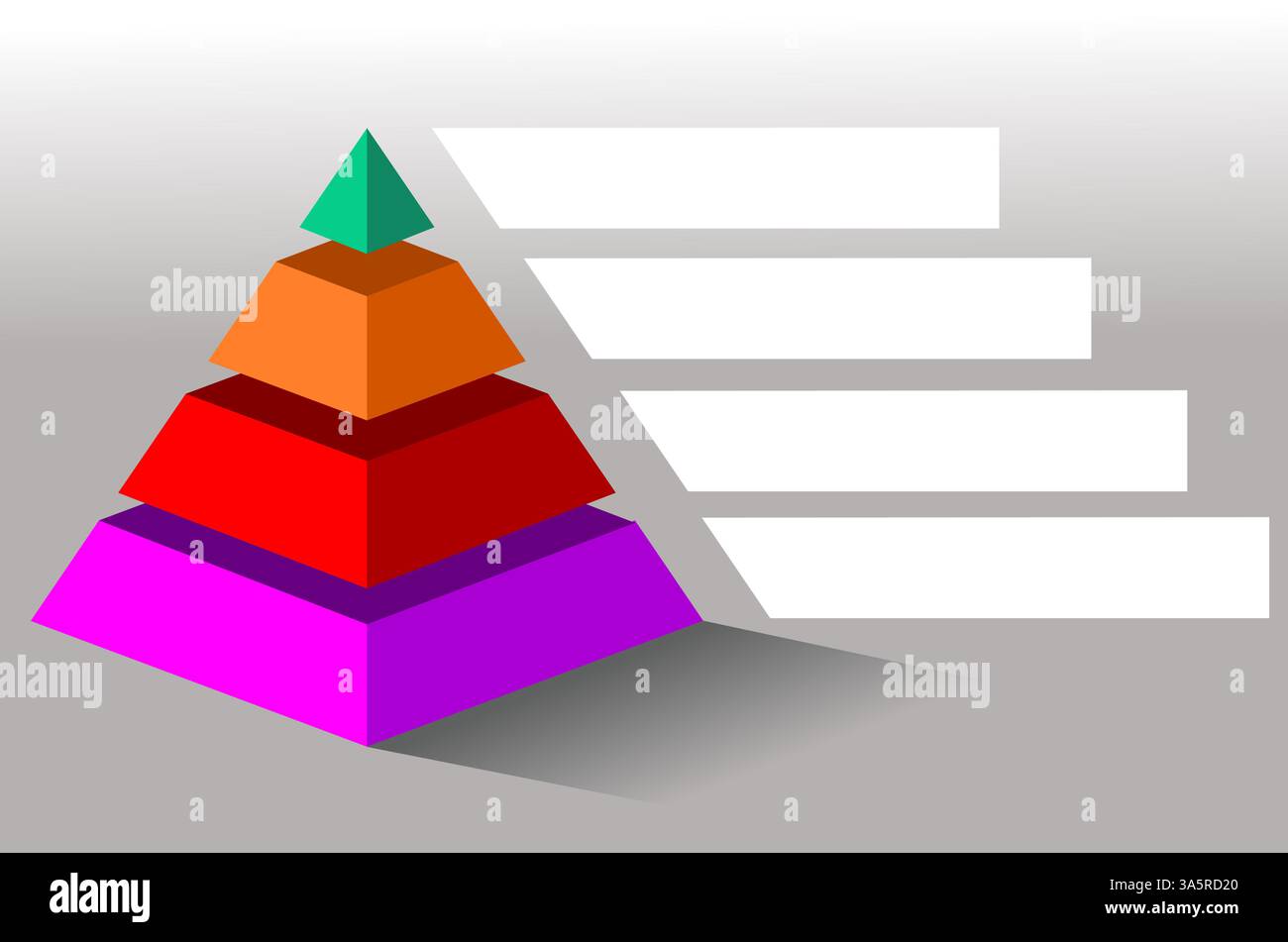Infographic illustration of green with orange with purple and red ...