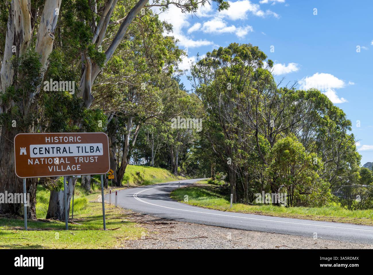 Tilba village in New South Wales, Australia, traditional historic ...