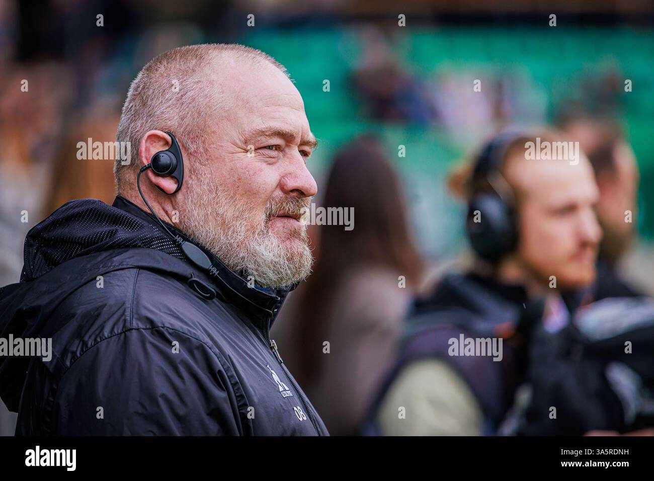 Pau, France. 22nd Mar, 2025. Assistant coach Didier Bès of Montpellier ...