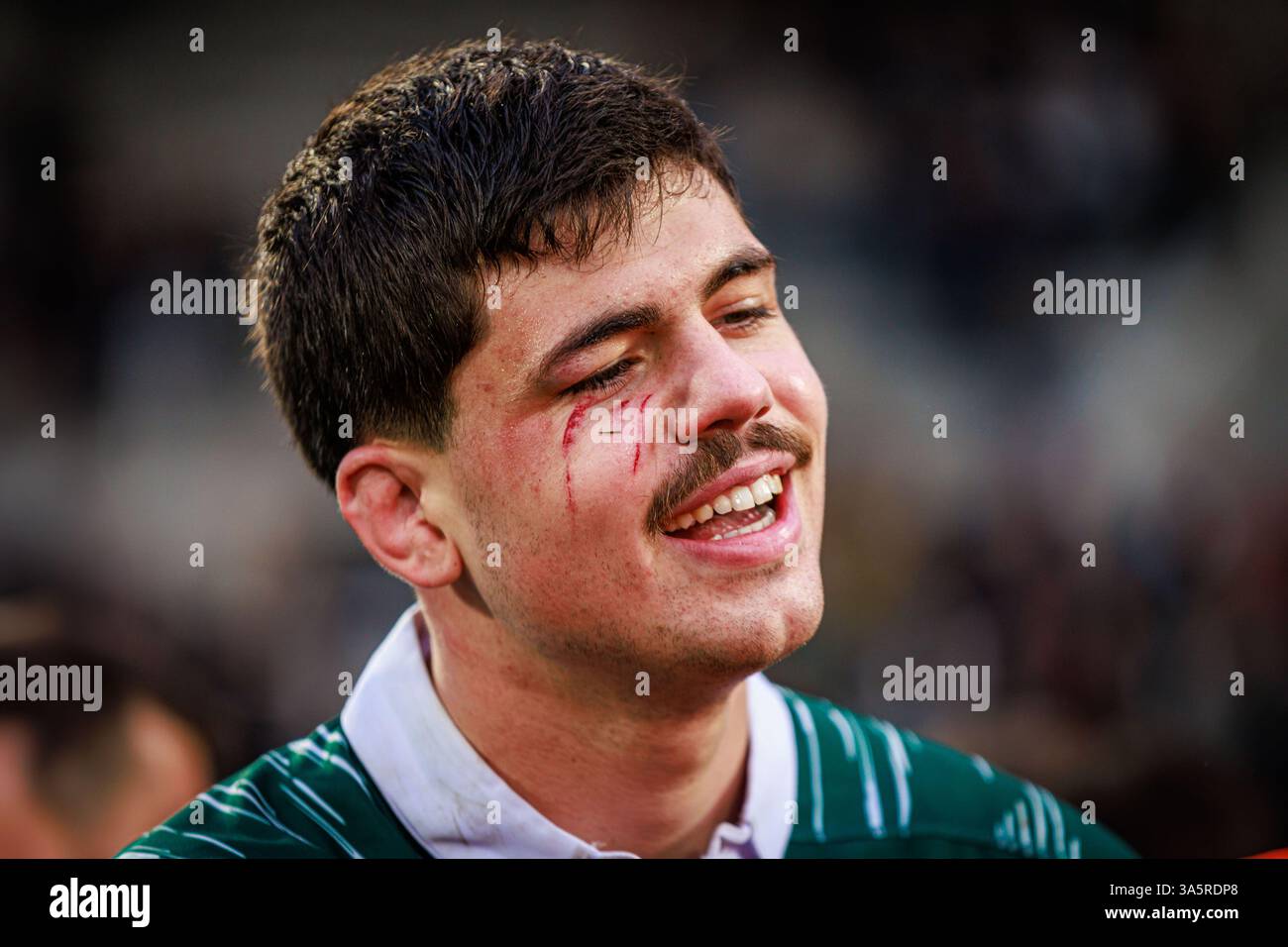 Pau, France. 22nd Mar, 2025. Hugo Auradou of Section Paloise during the ...