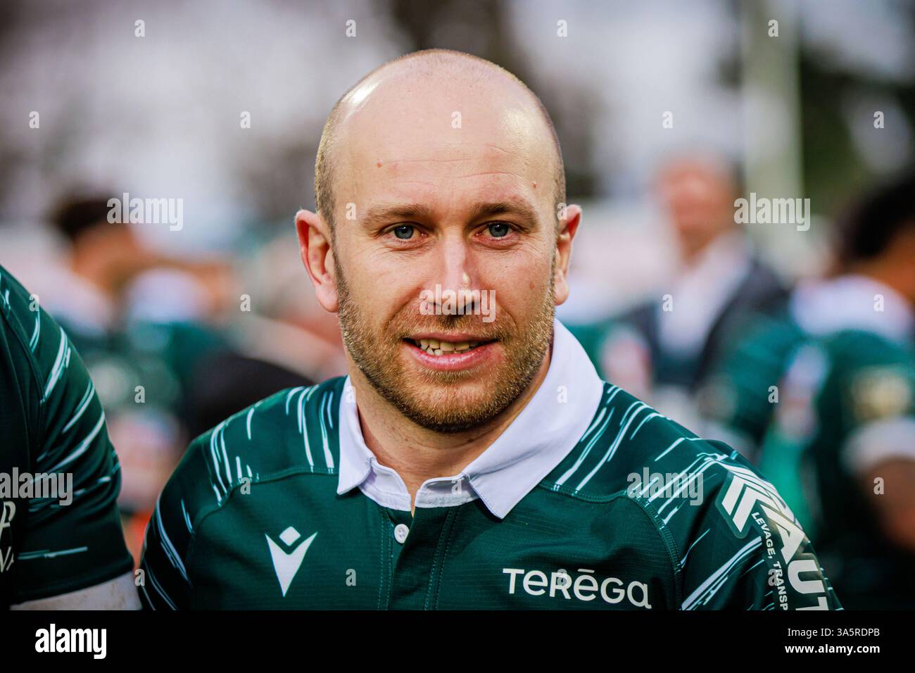 Pau, France. 22nd Mar, 2025. Dan Robson of Section Paloise during the ...