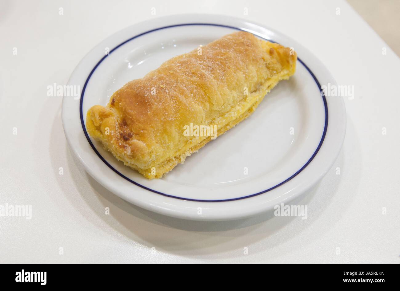 Travesseiro of Sintra, famous sweet made from puff pastry, Portugal ...
