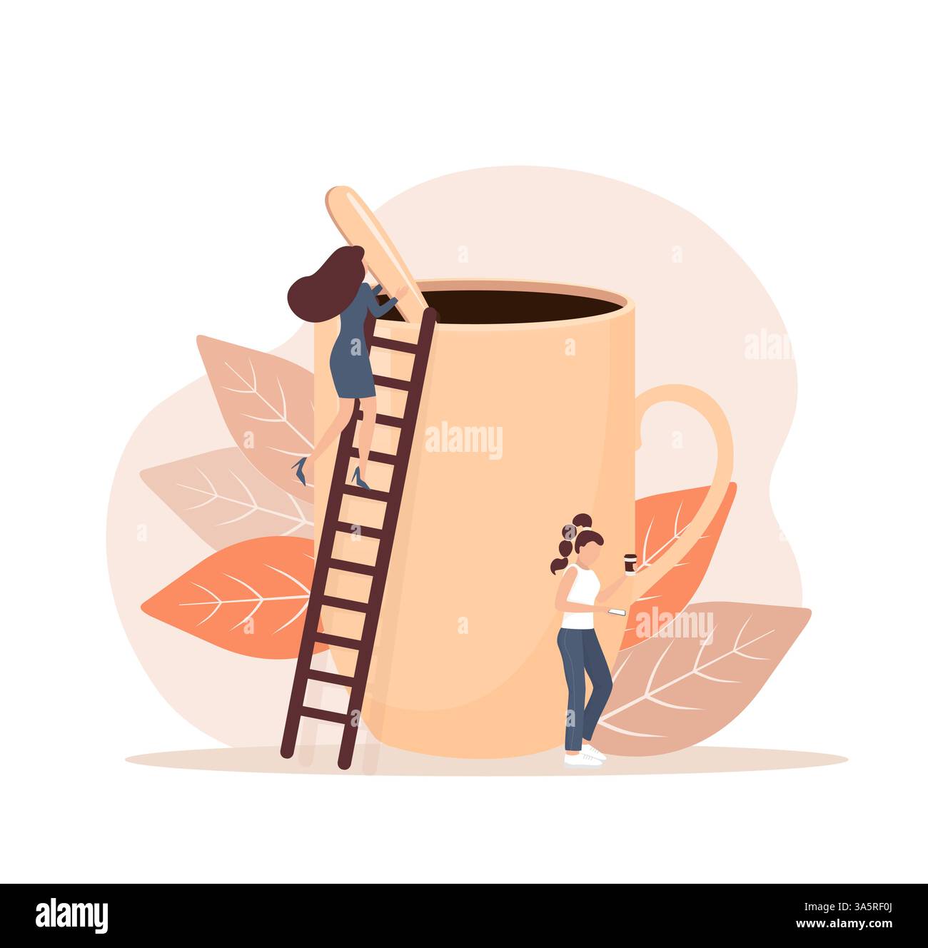 Cartoon character. Coffee break vending machine, great design for any ...