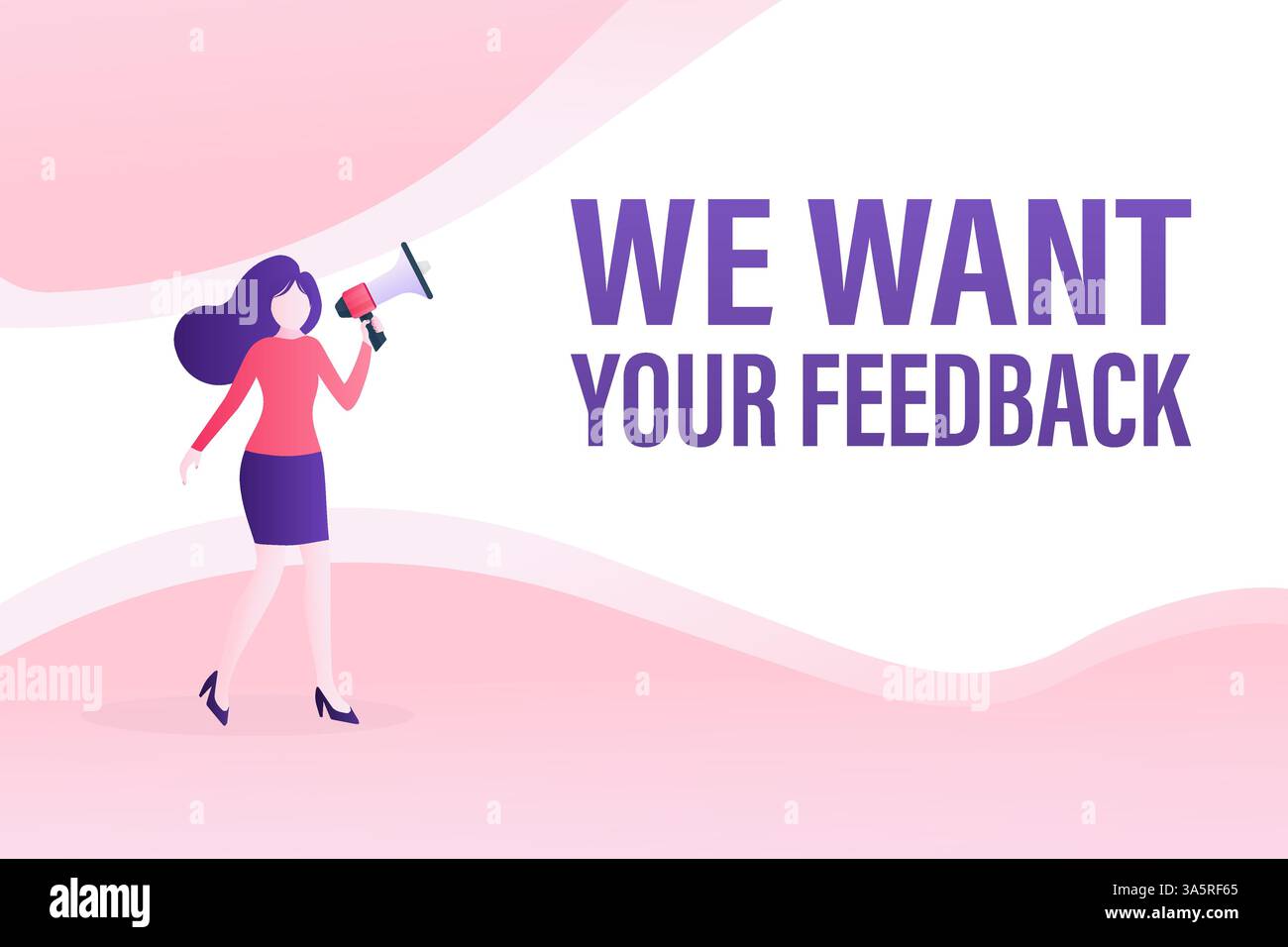 your feedback girl, great design for any purposes. Cartoon characters ...
