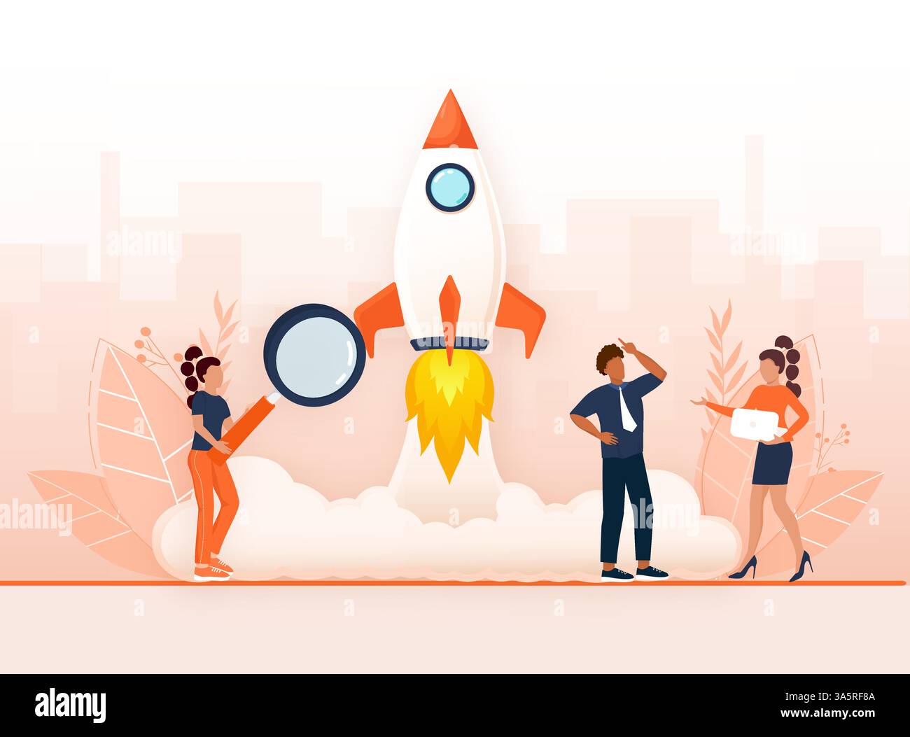 Startup new business project. Idea through planning and strategy, time management, realization ...