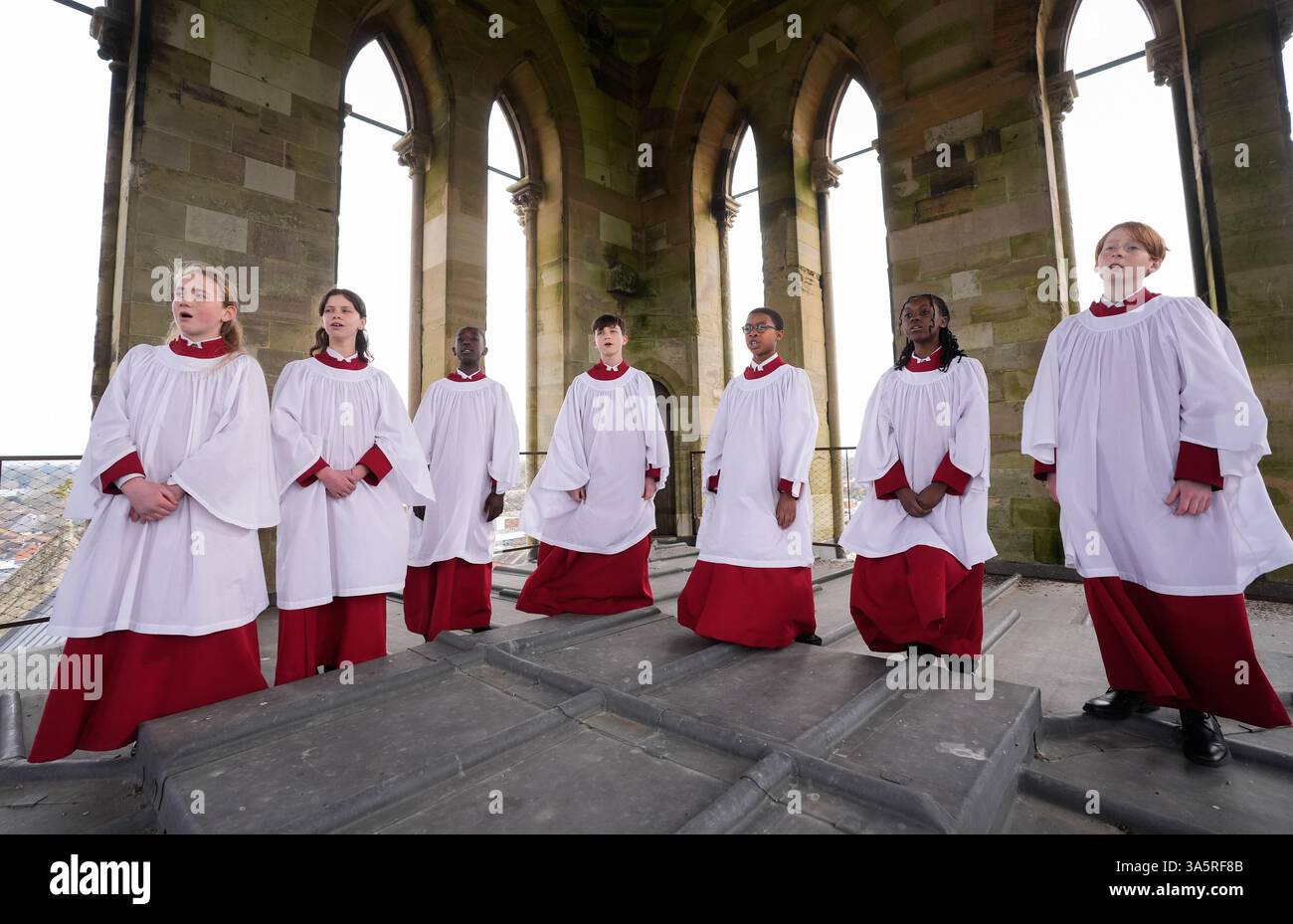 Chichester Cathedral choristers sing 'The Lord Bless You and Keep You', by composer Sir John ...