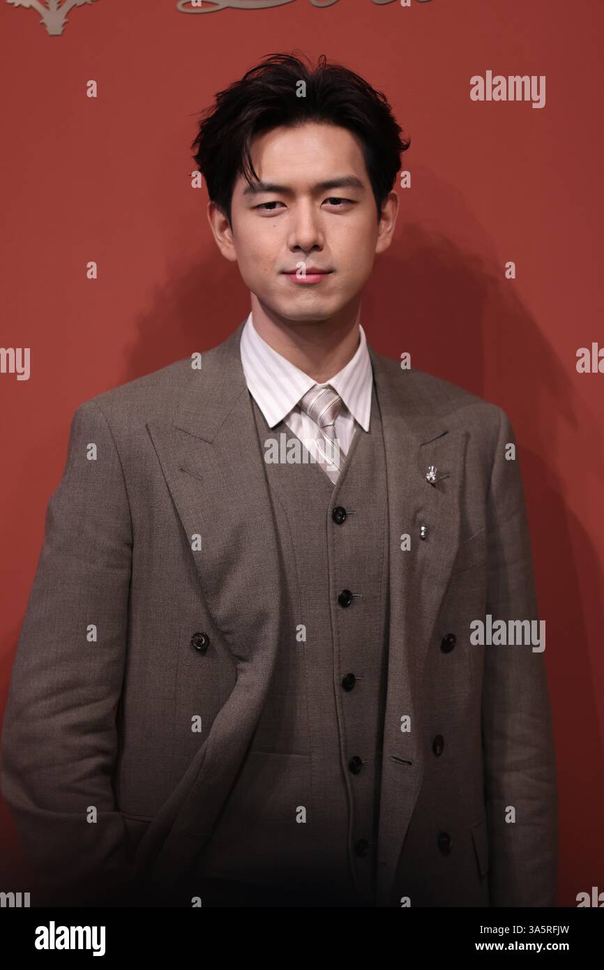 Chinese actor Li Xian attends an activity in Shanghai, China, 20 March ...