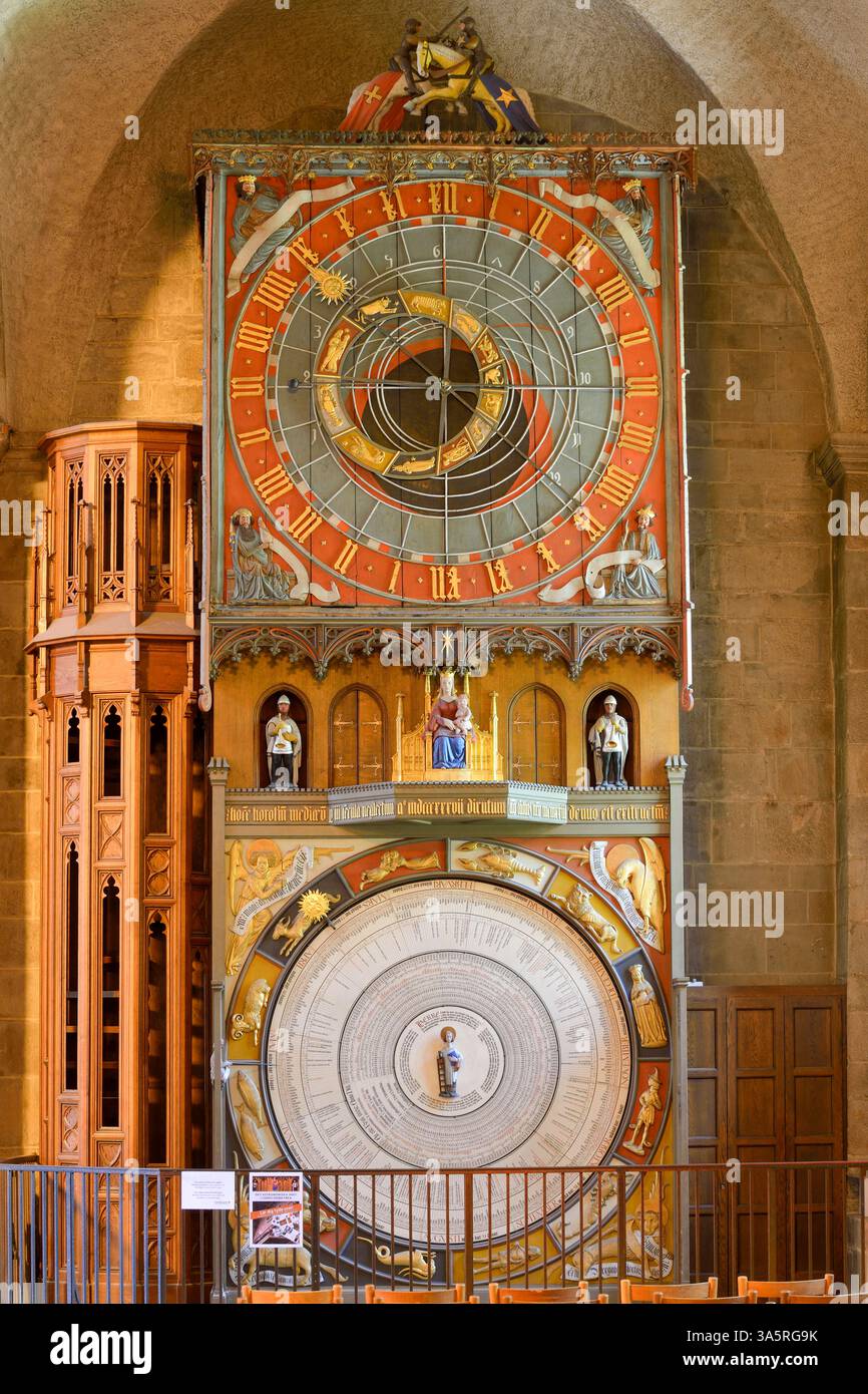 The astronomical clock in Lund cathedral Stock Photo - Alamy