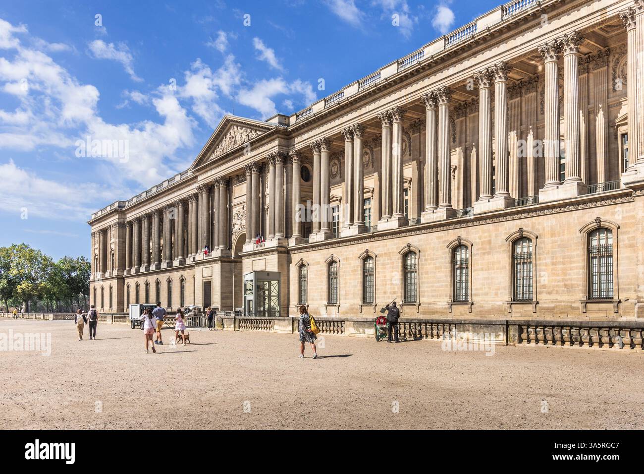 Musee du louvre east hi-res stock photography and images - Alamy