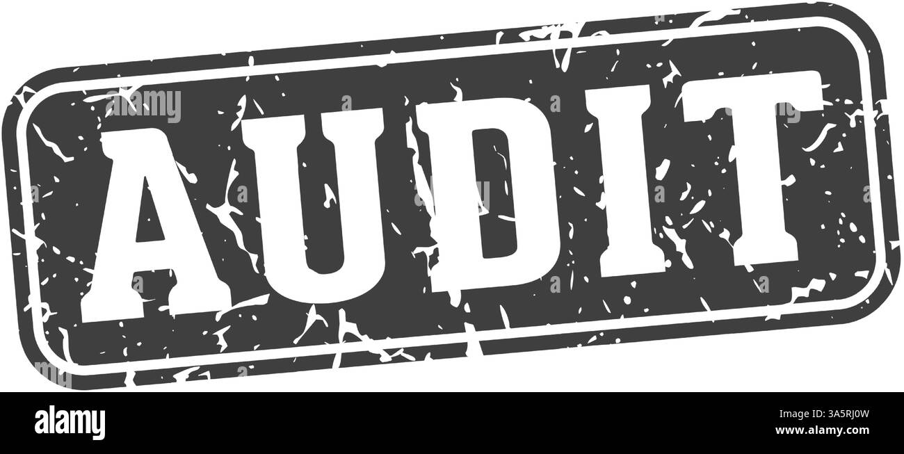 audit stamp. audit rectangular sign isolated on transparent background ...