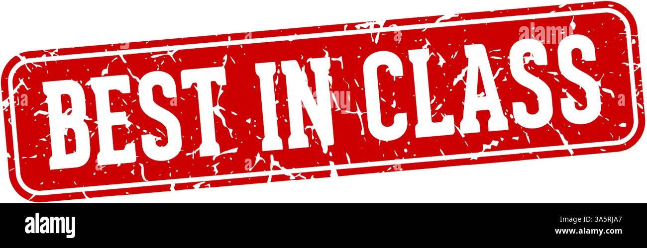 best in class stamp. best in class rectangular sign isolated on ...