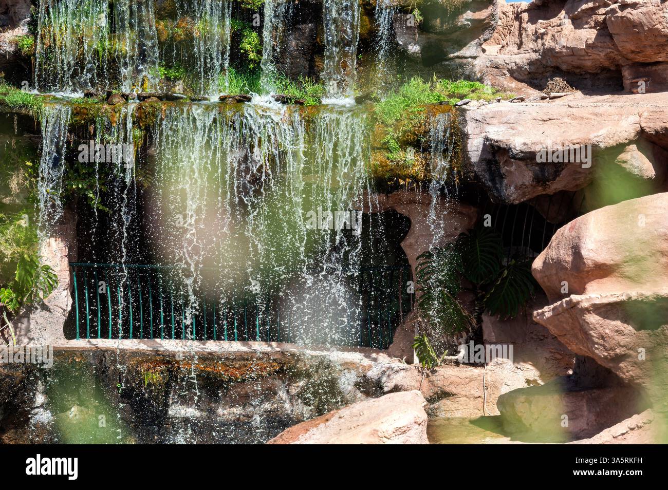Clear water flows down cascades hi-res stock photography and images - Alamy
