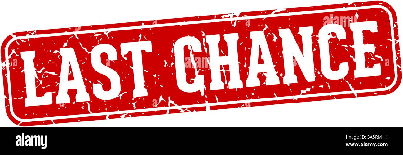 last chance stamp. last chance rectangular sign isolated on transparent ...