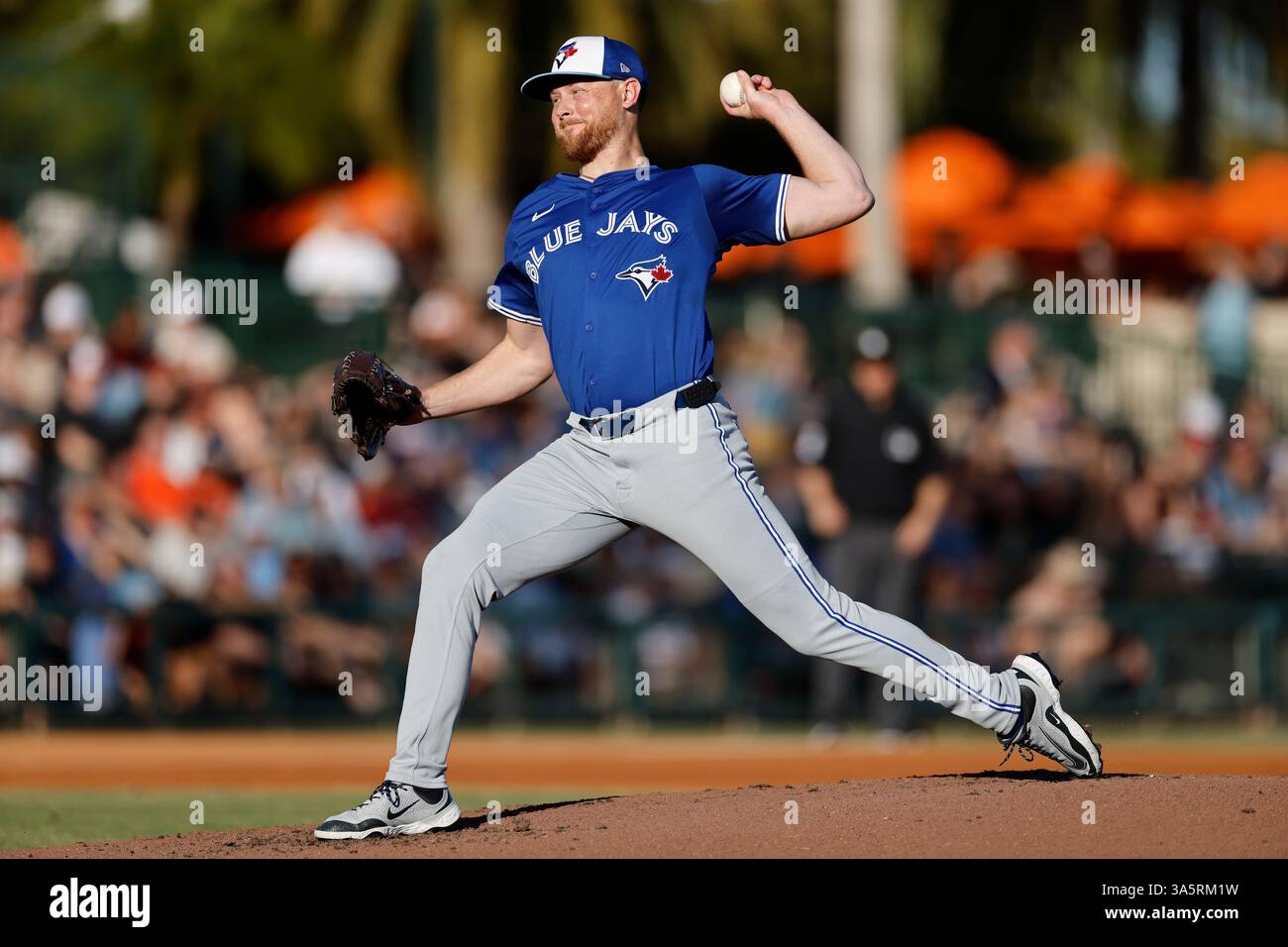 SARASOTA, FL - MARCH 18: Toronto Blue Jays pitcher Eric Lauer (58 ...