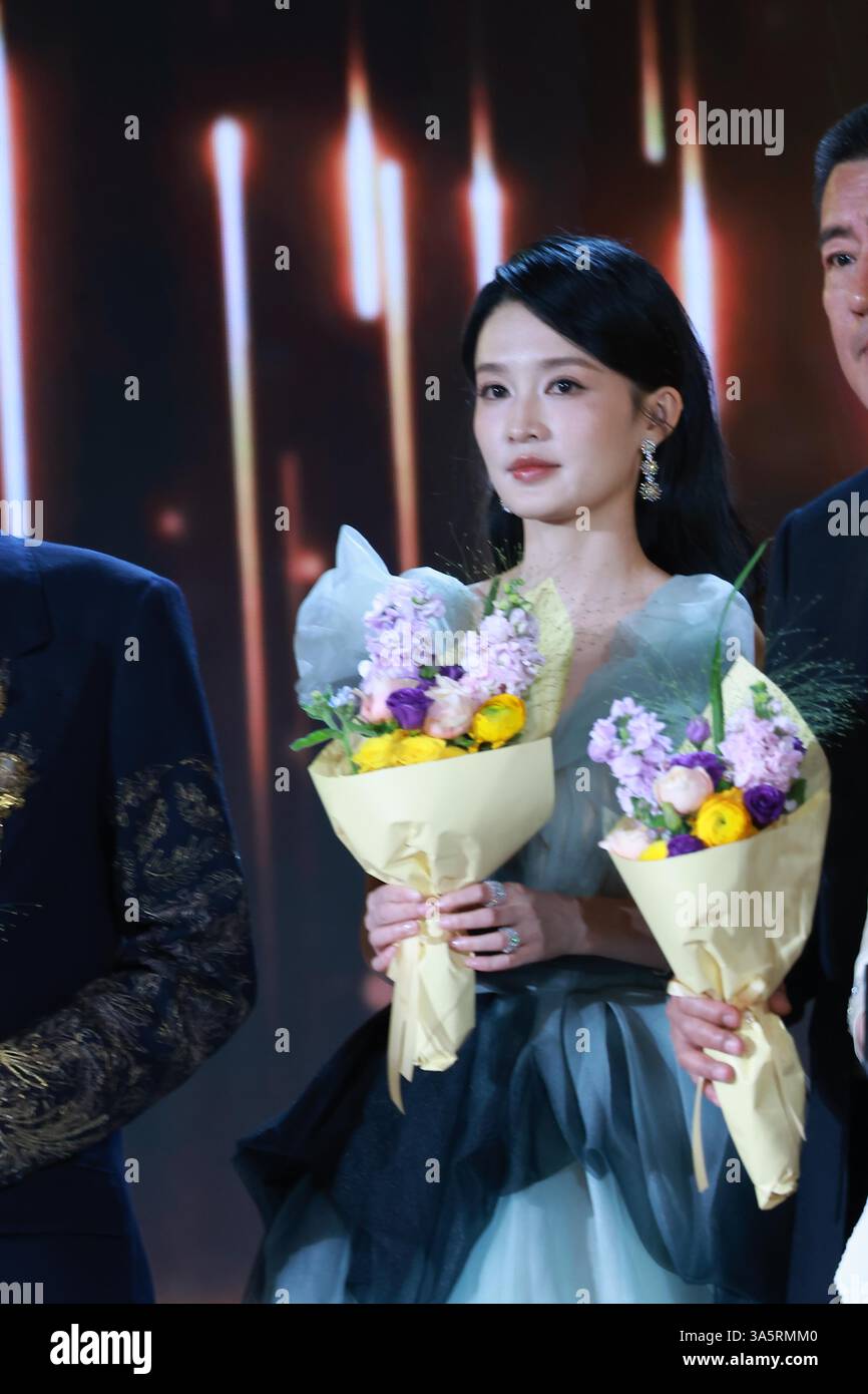 Chinese actress Li Qin attends the 2025 Television Series of China ...