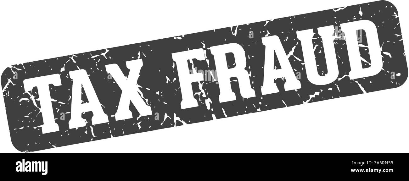 tax fraud stamp. tax fraud rectangular sign isolated on transparent ...