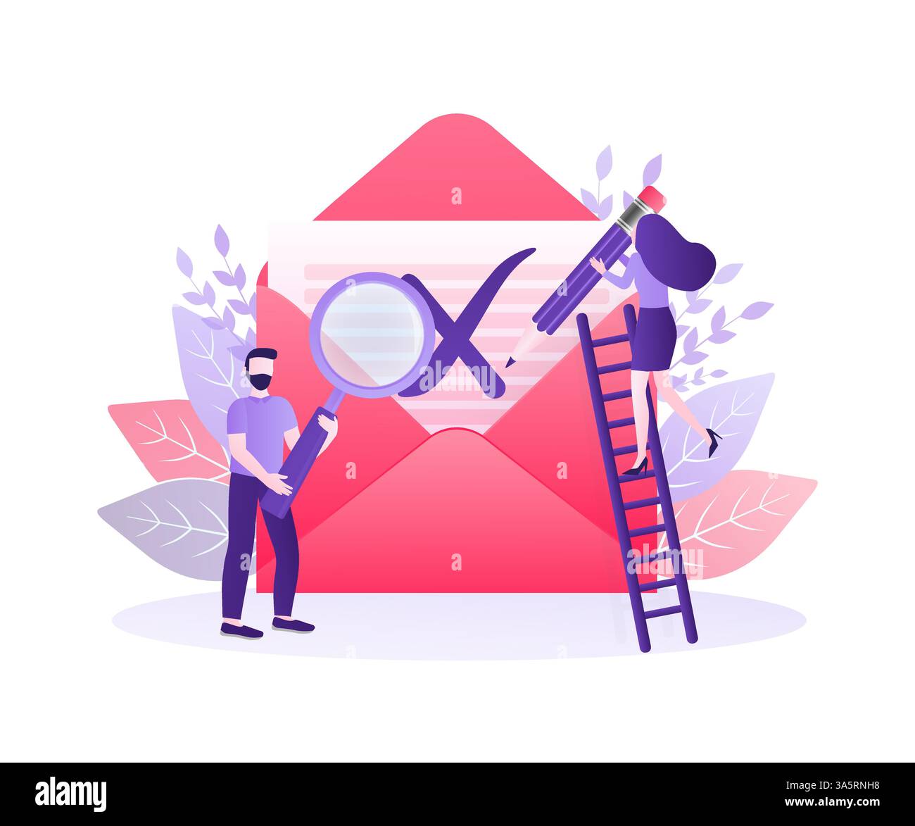 Banner for concept design. Check mark icon vector design. Flat vector ...