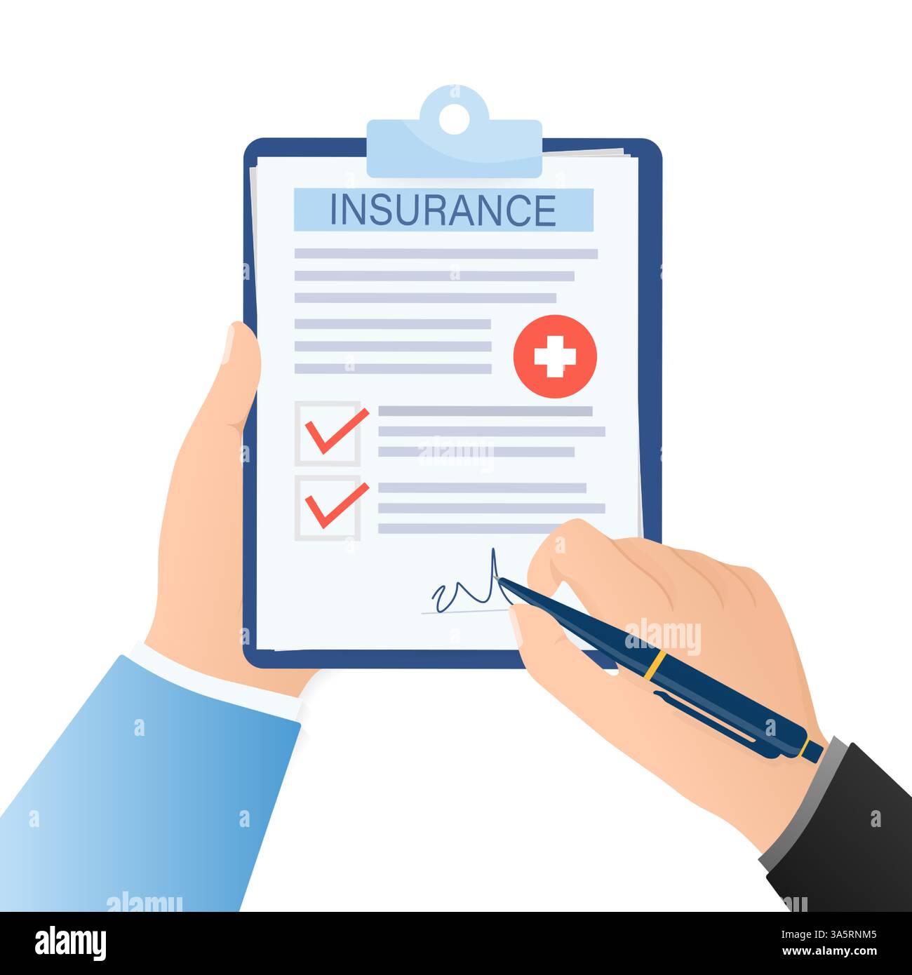 Electronic signature in flat style. Flat infographic. Phone icon vector ...