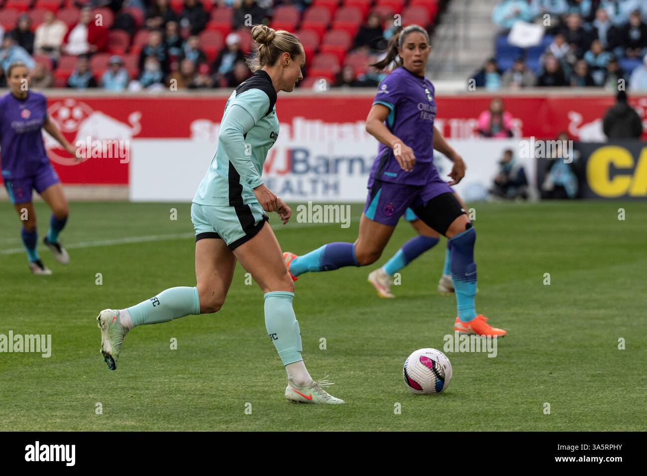 Jaelin Howell (7) of Gotham FC control ball during the NWSL regular ...