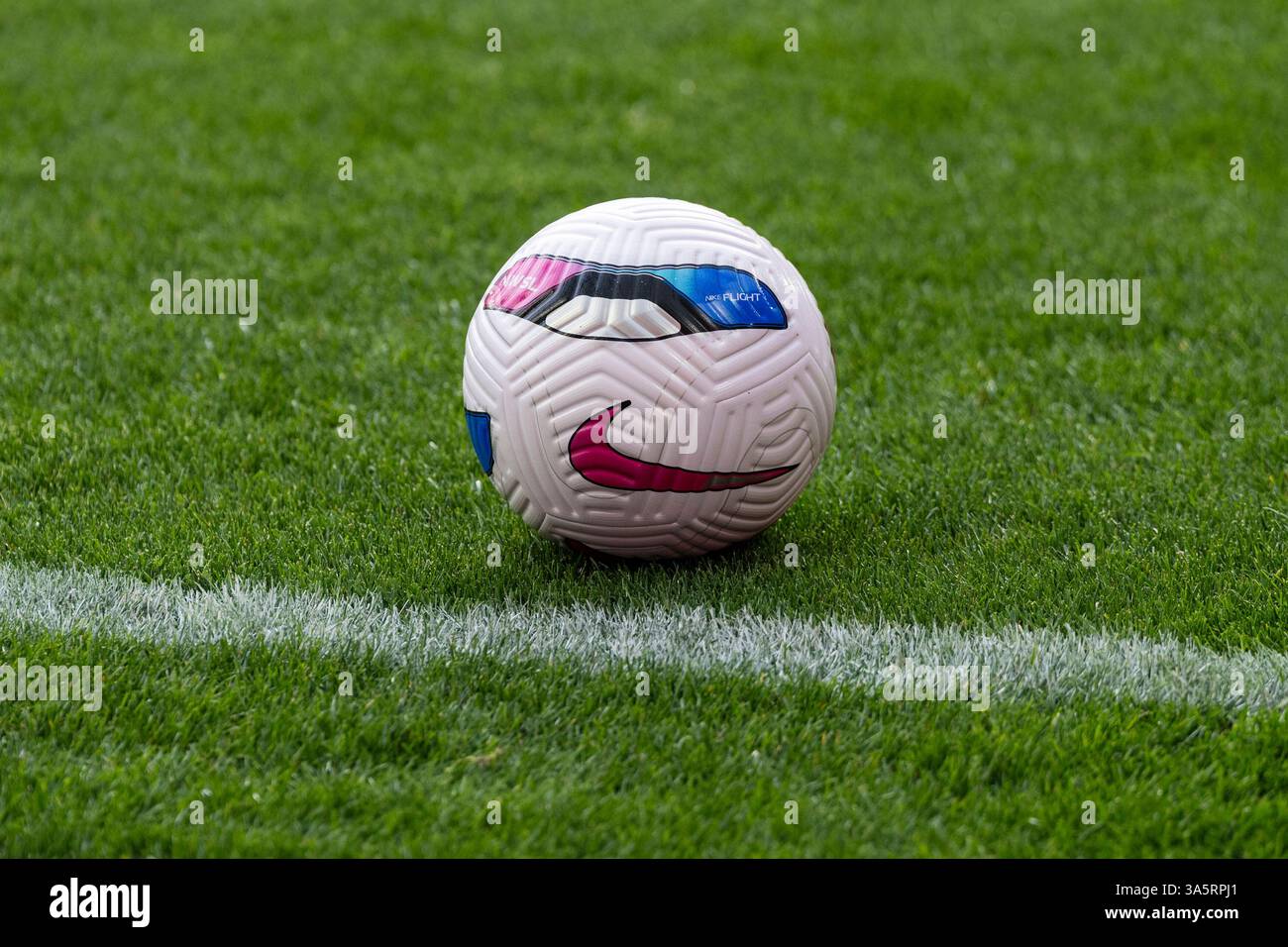 Nike Flight official ball of NWSL seen during the NWSL regular season ...