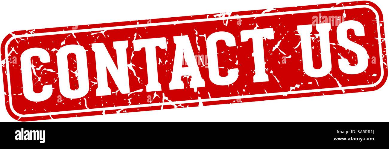 contact us stamp. contact us rectangular sign isolated on transparent ...