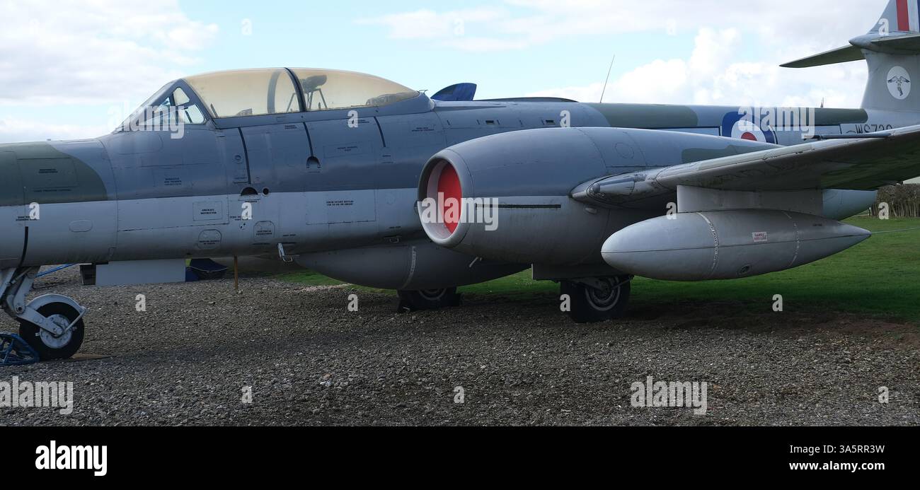 The Meteor NF.14 Night Fighter was the last major development of a line ...