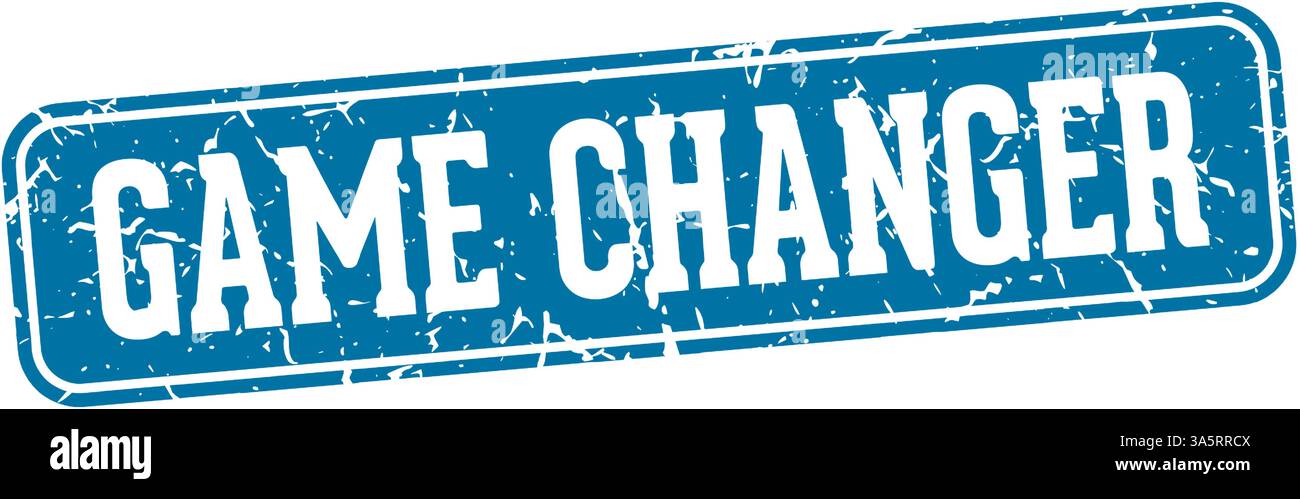 game changer stamp. game changer rectangular sign isolated on ...