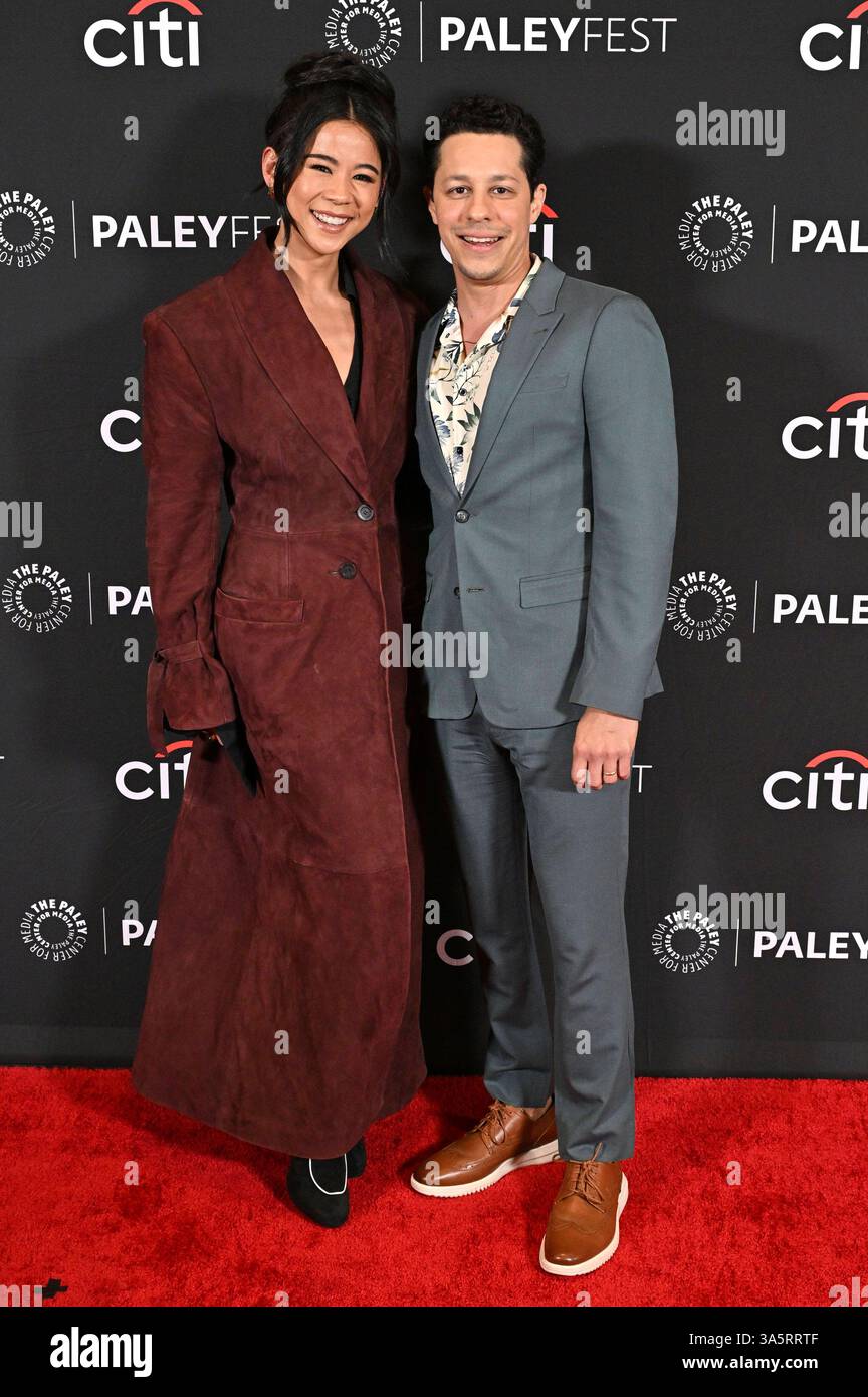 David Del Rio und Leah Lewis beim Screening der CBS Serie Matlock auf ...