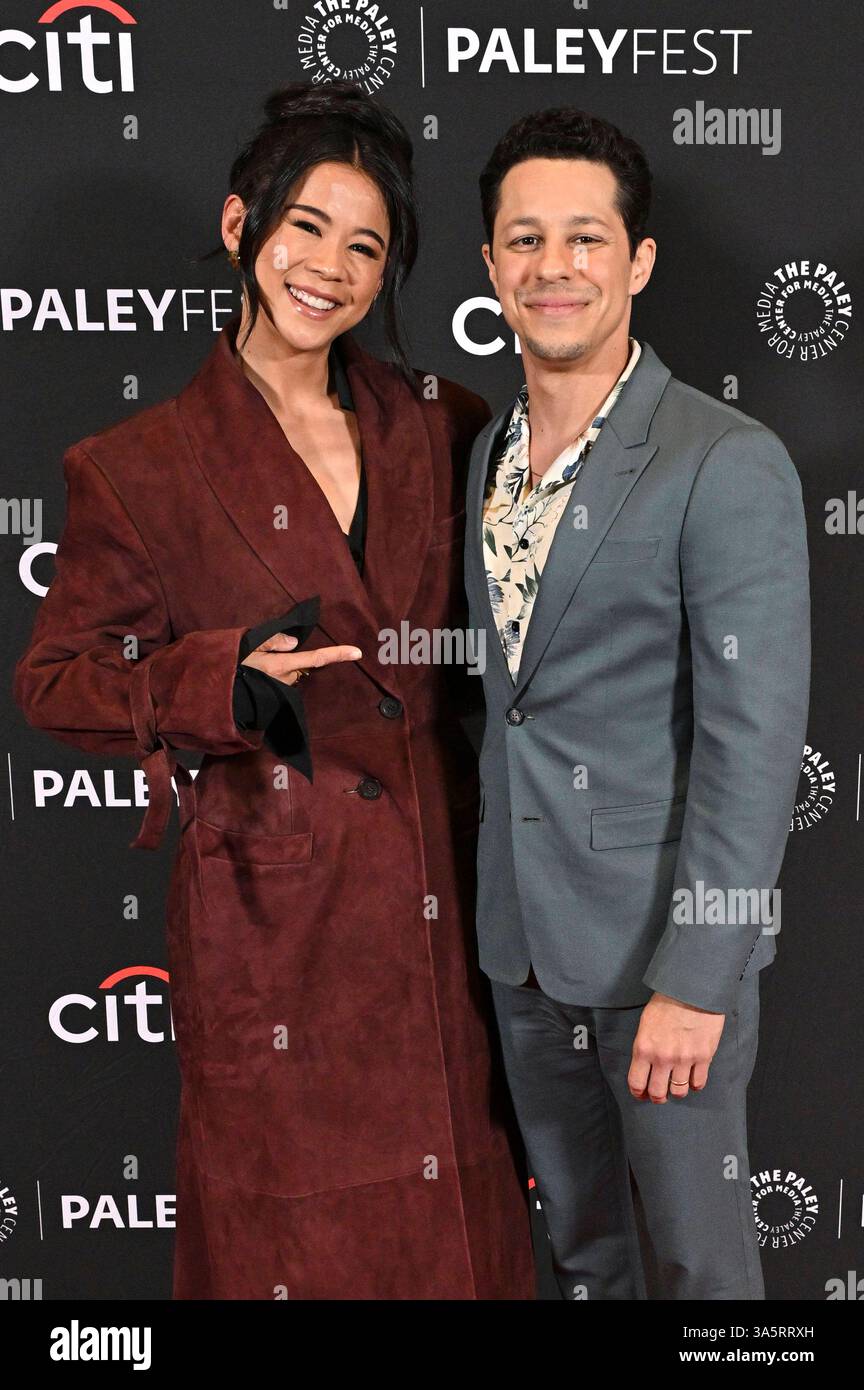 David Del Rio und Leah Lewis beim Screening der CBS Serie Matlock auf ...