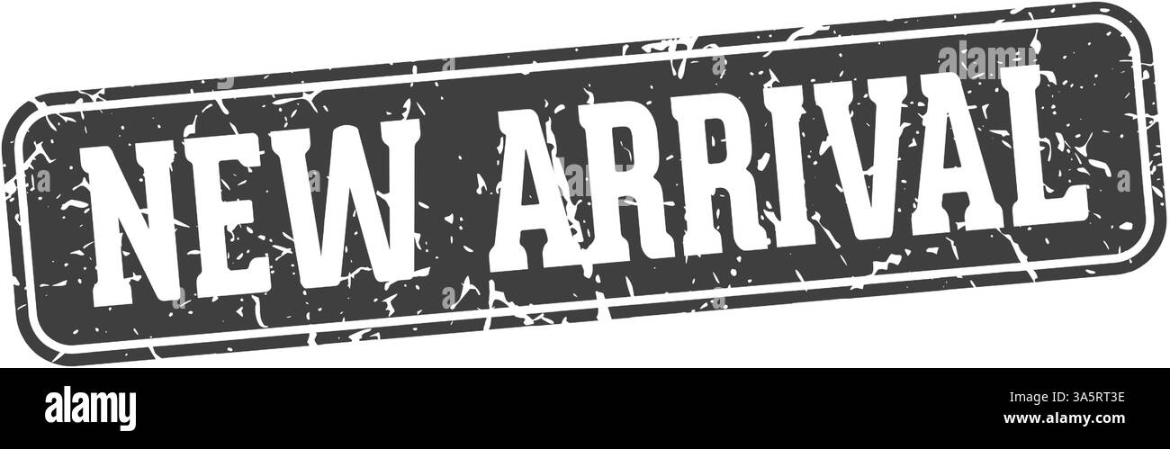new arrival stamp. new arrival rectangular sign isolated on transparent ...