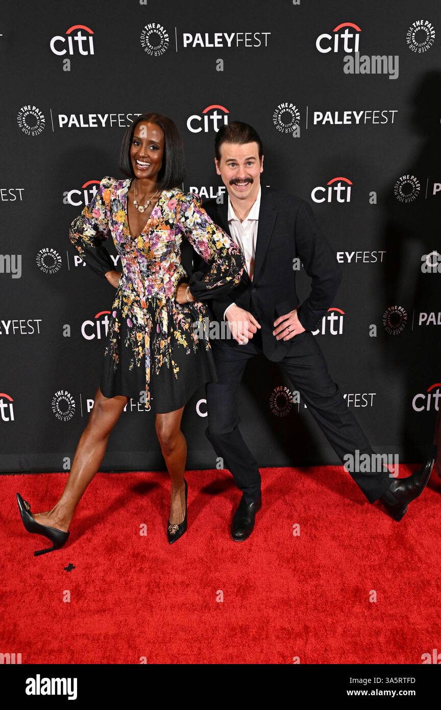 Skye P. Marshall und Jason Ritter beim Screening der CBS Serie 'Matlock ...