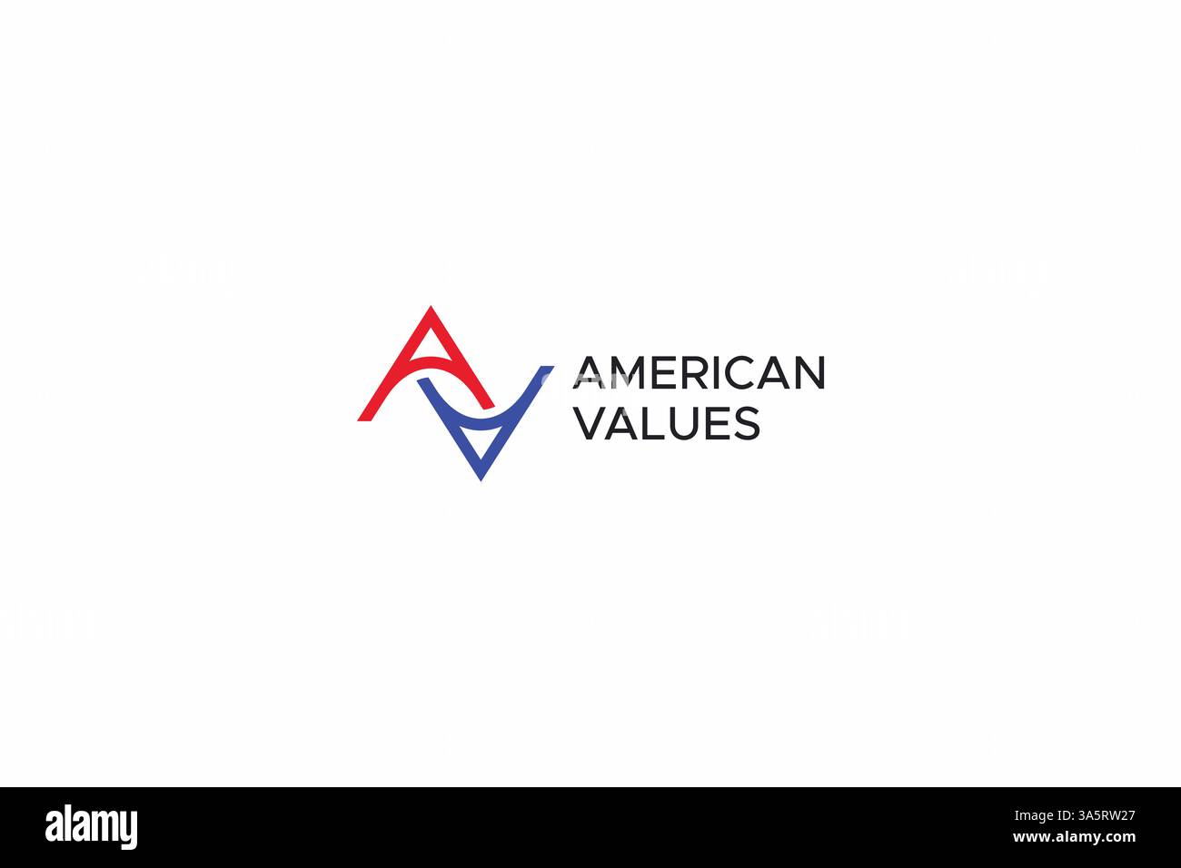 AV Logo for American Values Concept Brand Identity Industry Business ...